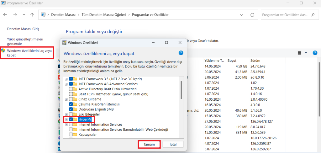 Hyper-V Nedir? Windows İşletim Sisteminde Hyper-V Kurulumu